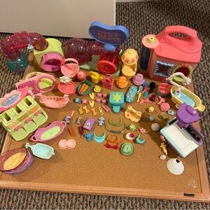 Littlest Pet Shop | Toys | Littles Pet Shop Lot Lps Pets And Playset 11 ...